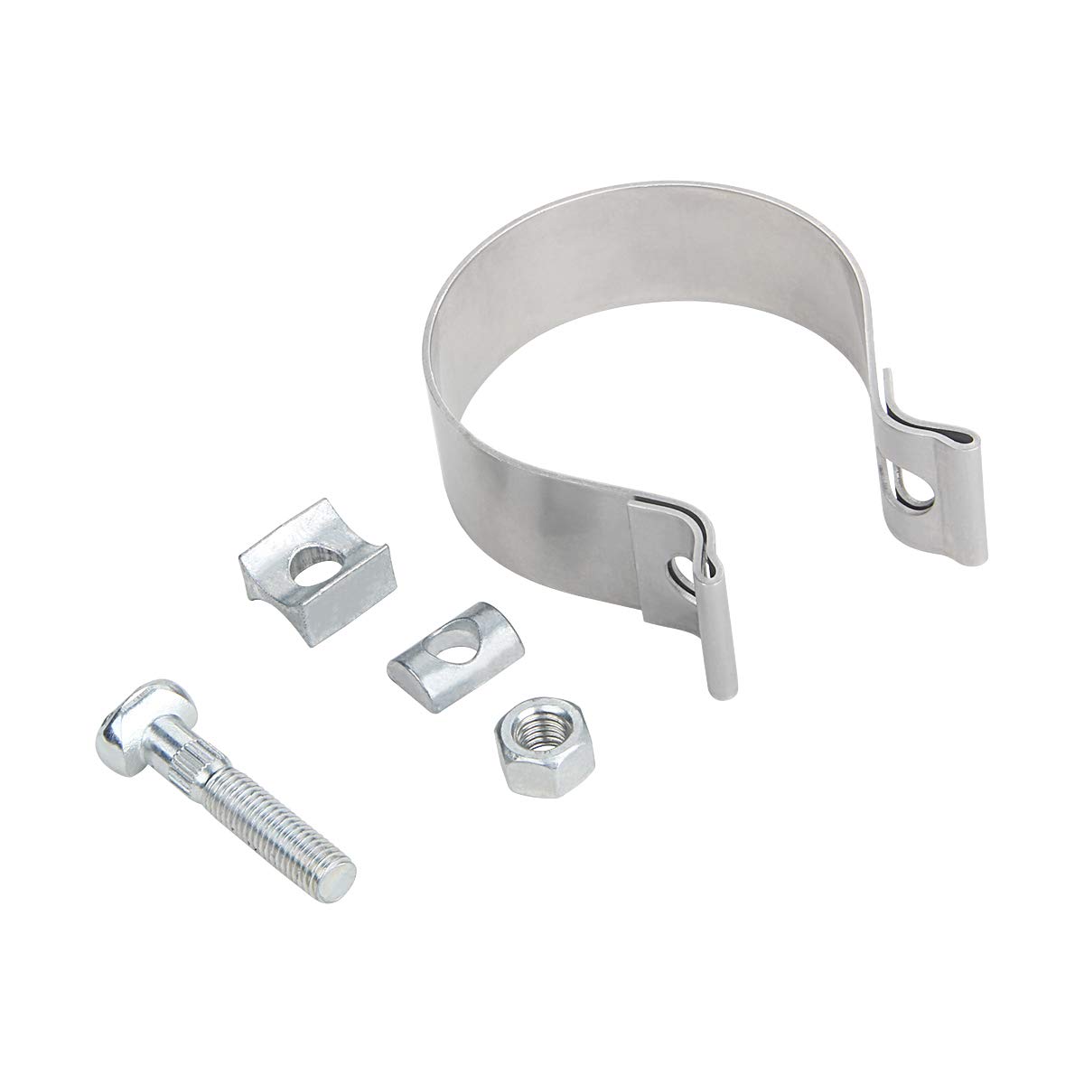 Snapklik.com : LCGP 2PCS 2.5" Exhaust Band Seal Clamps For Muffler ...