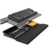 Tilted Keyboard Stand w/Wrist Rest&Storage Tray - Klearlook Angle ...