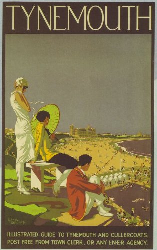 Vintage Tynemouth Railway Poster A3 Reprint: Amazon.co.uk: Action ...