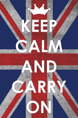 Art Emporio 'Keep Calm British' Poster (Art Print, 91.44 cm x 60.96 cm ...