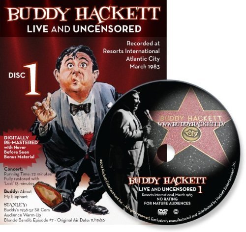 Amazon.com: Buddy Hackett Live and Uncensored At Resorts International ...