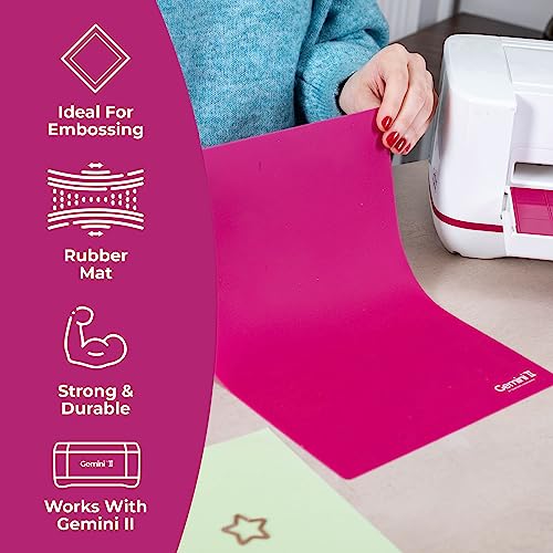 Snapklik.com : Gemini Rubber Embossing Mat II Replacement Plate ...