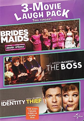 Bridesmaids / The Boss / Identity Thief 3-Movie Laugh Pack [DVD ...