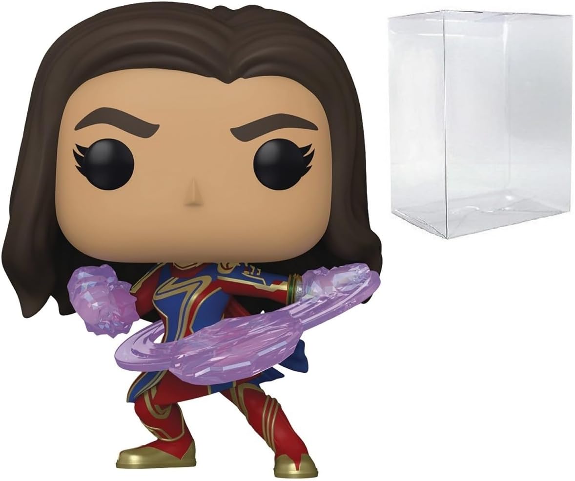 Amazon.com: POP Movies: The Marvels - Ms. Marvel (Kamala Khan) Funko ...
