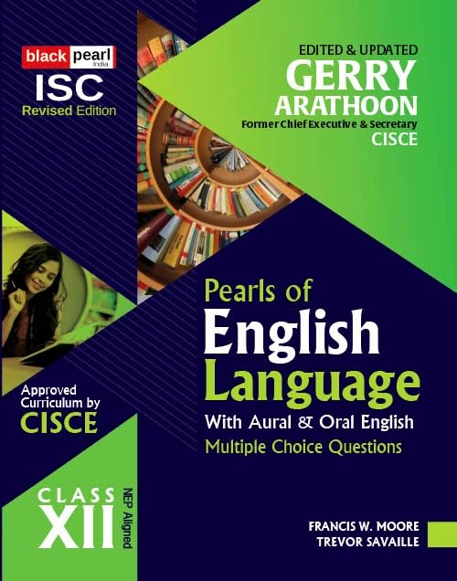 ISC Pearls Of English Language Class XII (Revised Edition) With Aural ...