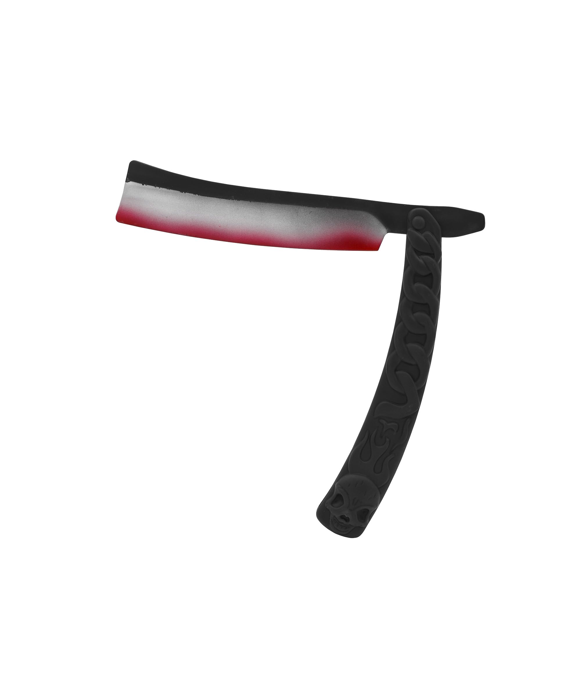 Amazon.com: Nicky Bigs Novelties Fake Bloody Straight Razor Shaving ...