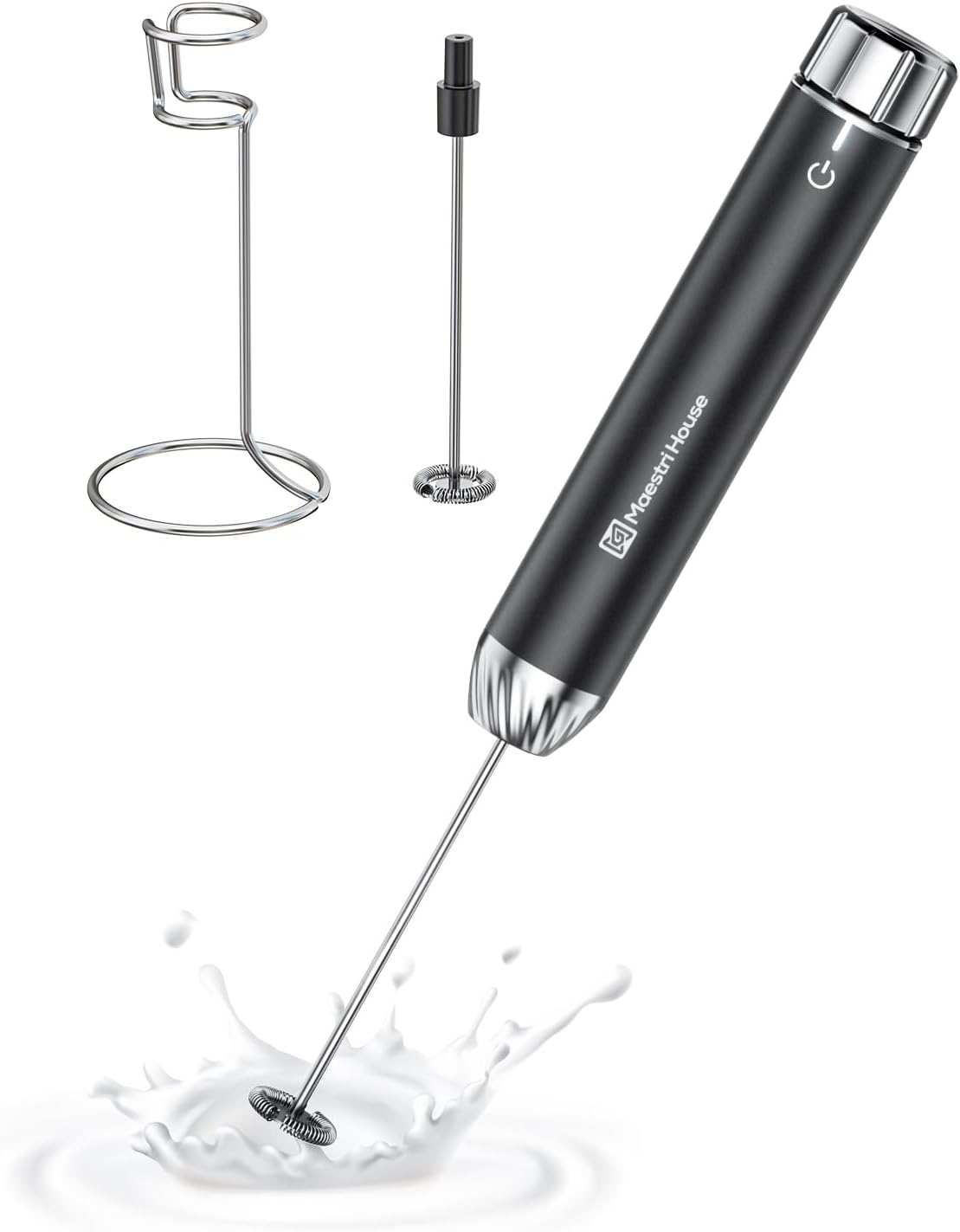 Amazon.com: BSRGMS Milk Frother Handheld for Coffee, Electric Whisk 3 ...