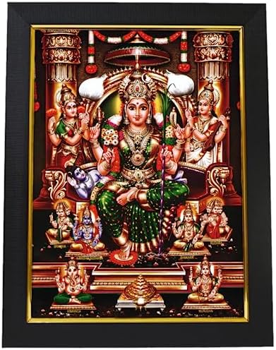 Buy 101Temples - Goddess Lalitha Devi Amman Photo Frame | Lalitha ...
