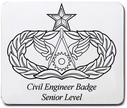 Amazon.com: Civil Engineer Badge Senior Level Mouse Pad : Office Products