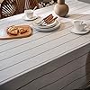 Amazon.com: ArtBud Cotton Linen Table Cloths Boho Farmhouse Heavy ...