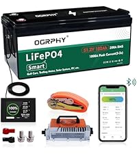 Amazon.com: OGRPHY 48V Lithium Golf Cart Battery Conversion Kit, 200A ...