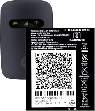 VEHUB Premium Original Battery for Jio FI 3 / Jio Fi 4 / Jio 4G Router ...