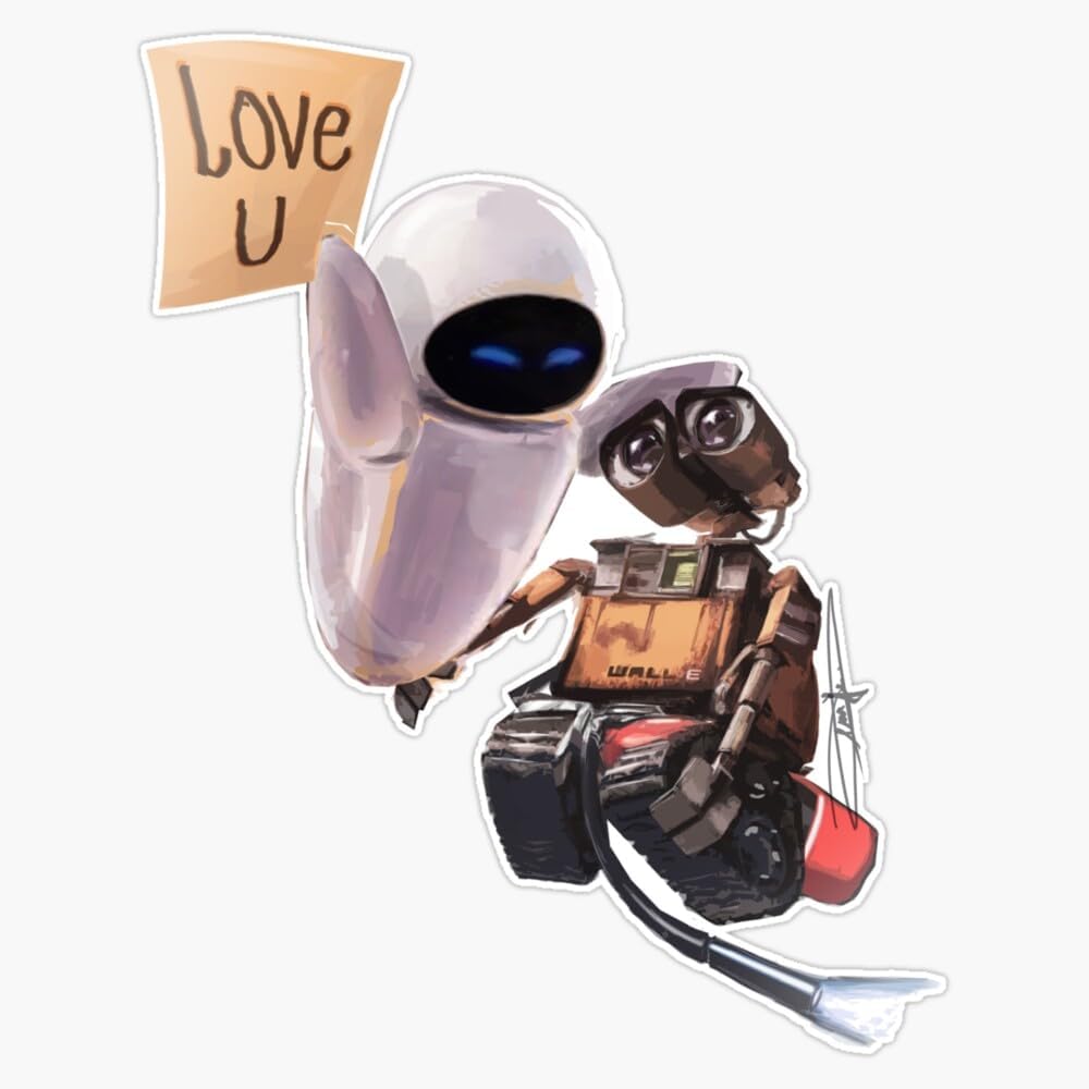 Amazon.com: Love Wall E Decal Vinyl Sticker Auto Car Truck Wall Laptop ...