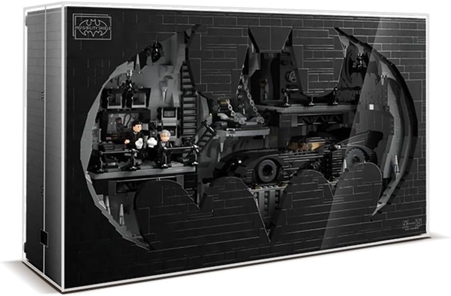 Acrylic Display Case Compatible with Lego 76252 Batcave, Integrated ...