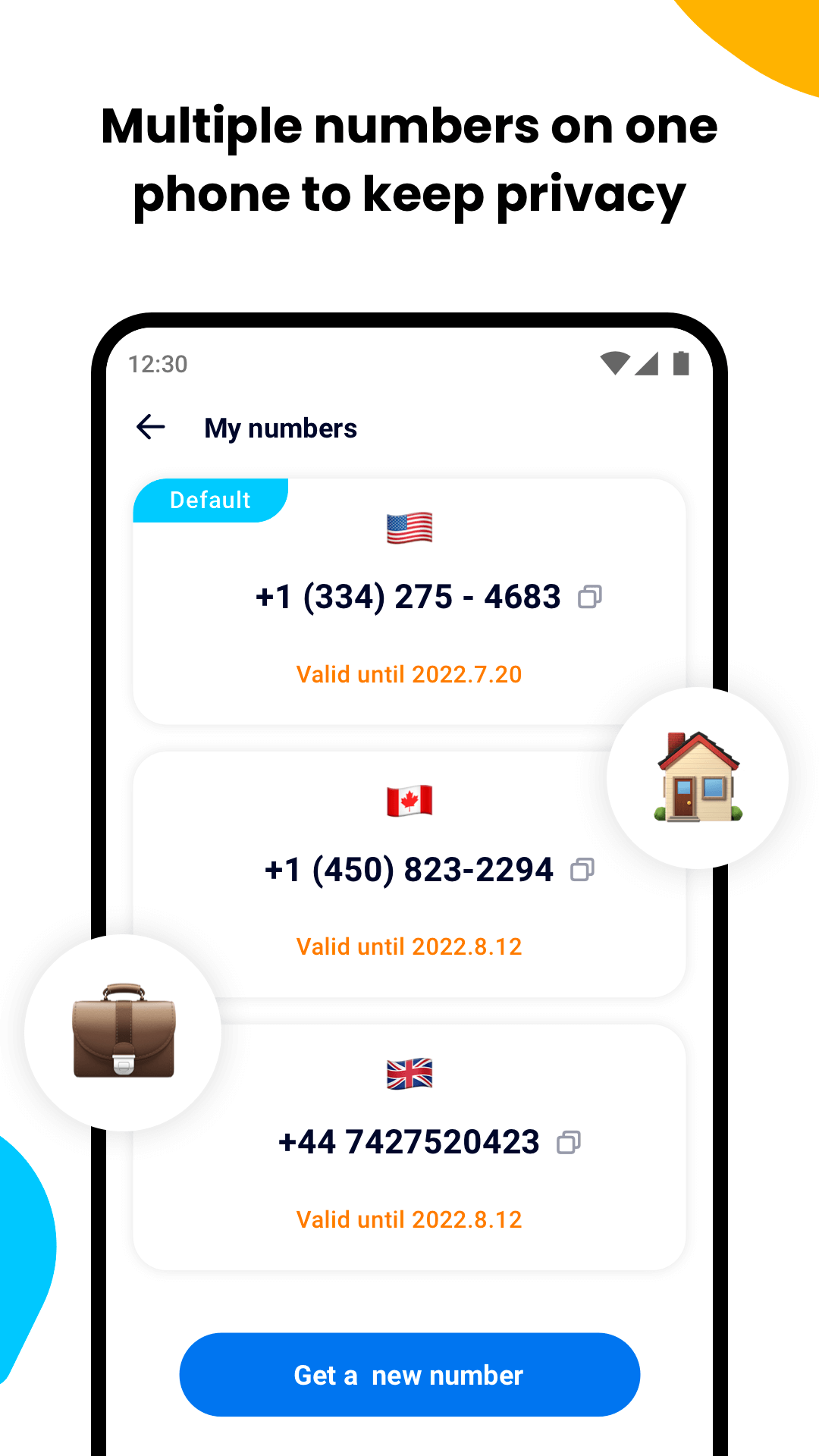 Duo Phone Number - 2nd Line - App on Amazon Appstore