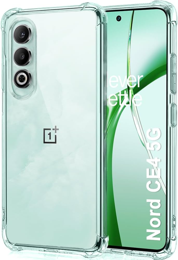 SPAZY CASE® OnePlus Nord CE 4 5G Back Cover | Crystal Clear Transparent ...