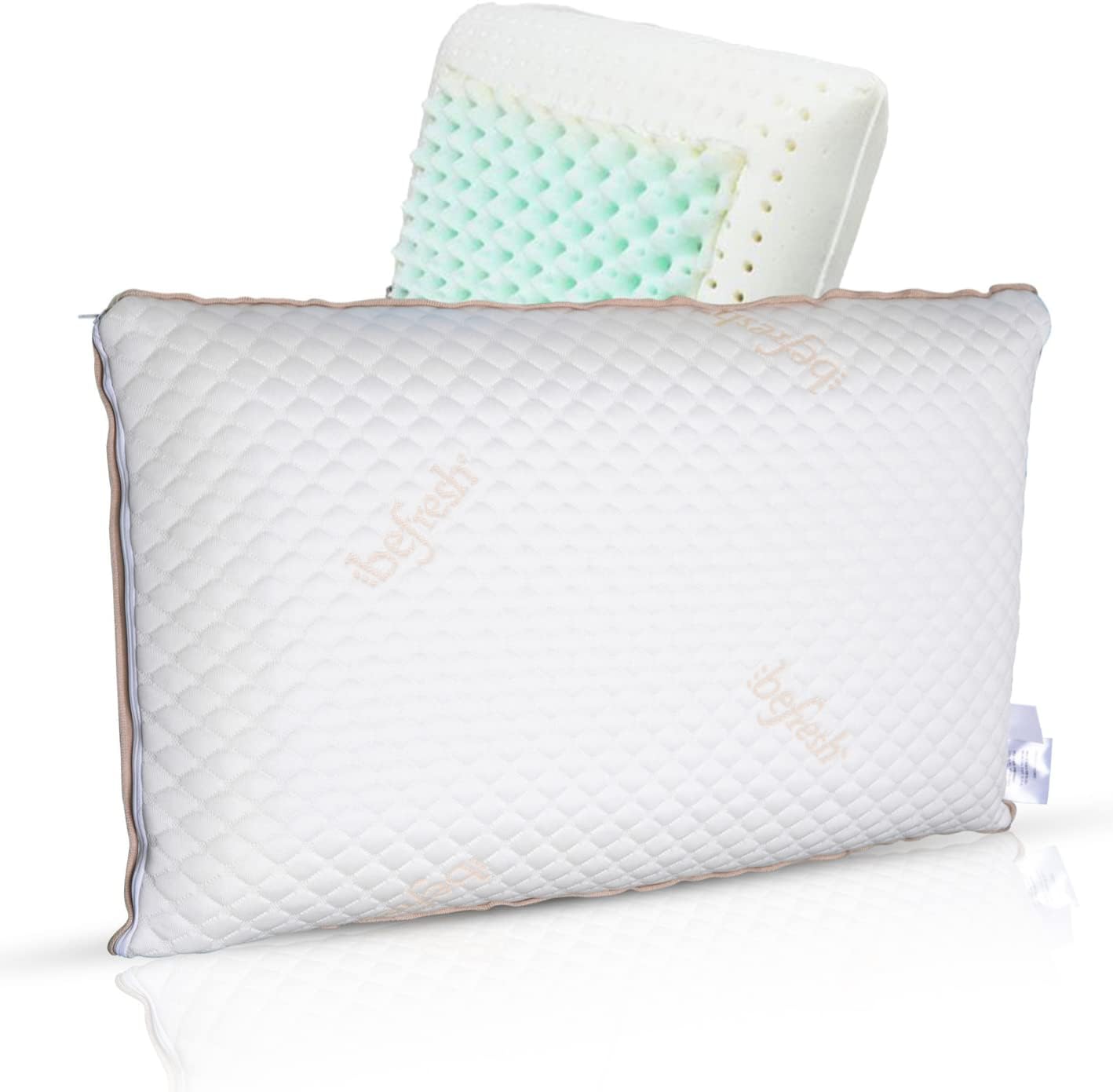 PERDORMIRE Oreiller orthopédique en mousse à mémoire de forme,En Bio ...