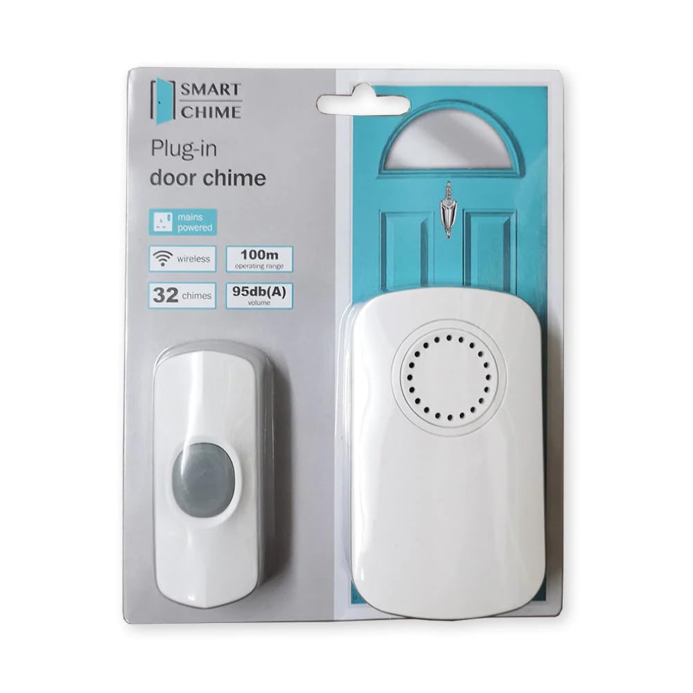 Unicom 66149 Basic Plug In Door Chime - White : Amazon.co.uk: DIY & Tools
