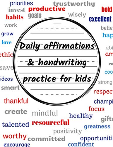 Daily Affirmations and Handwriting Practice for Kids: Brown, Keleah ...