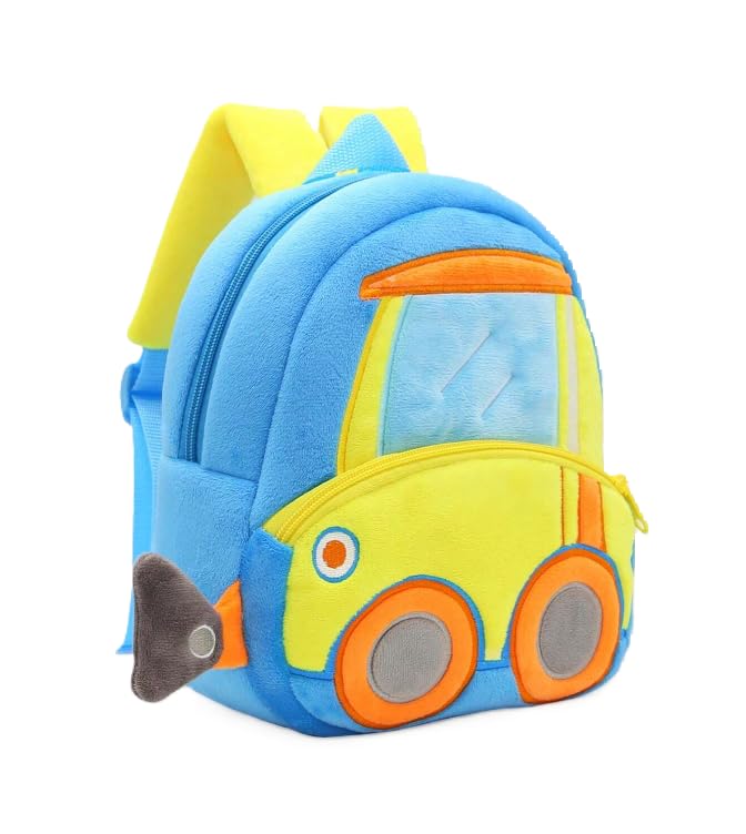 blue tree Cute Boy's and Girl's Plush Kids Bag Full Embroidery Designs ...