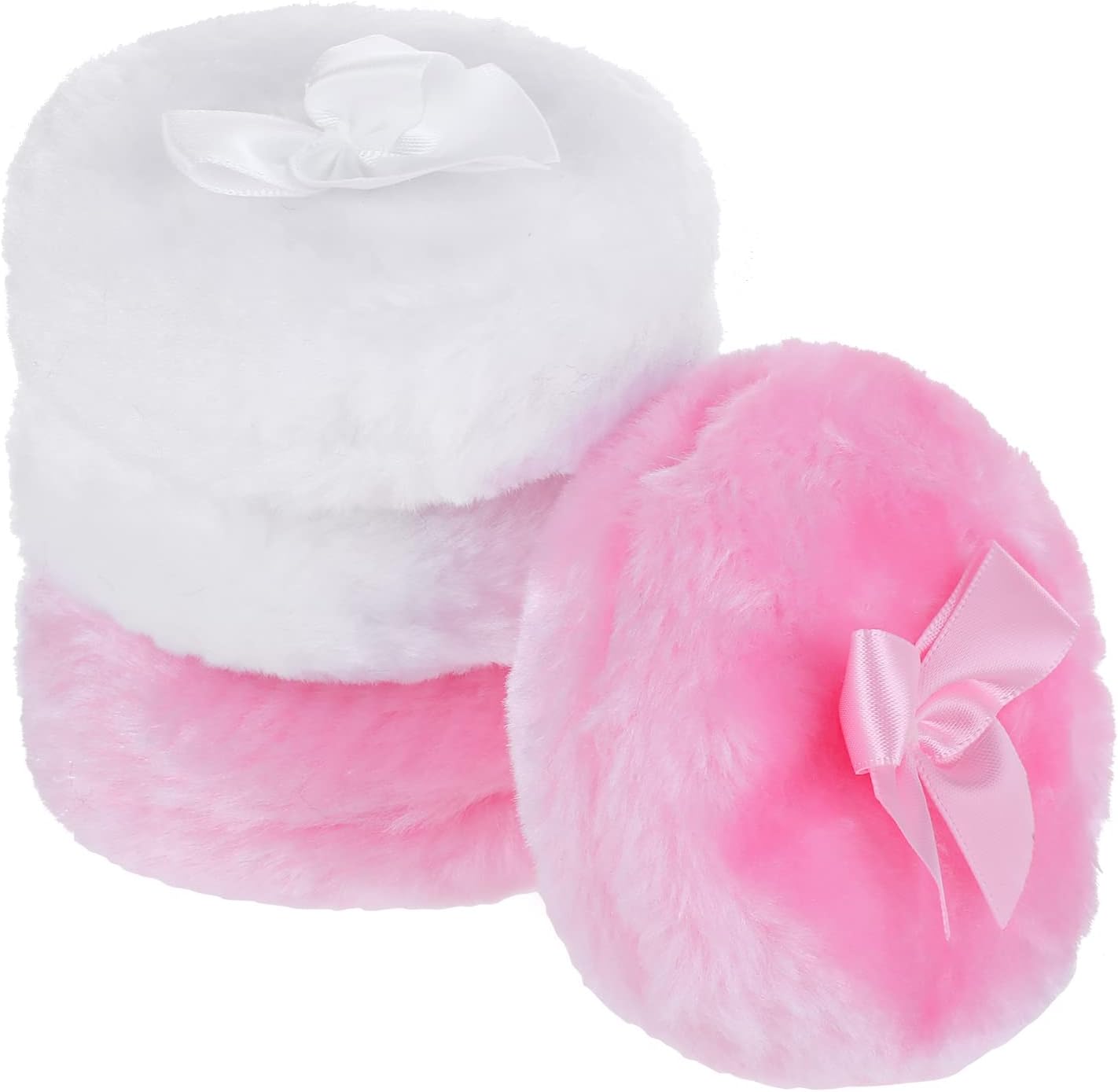 Amazon.com: Sibba Large Fluffy Powder Puff, 4 Inch Ultra Soft Washable ...