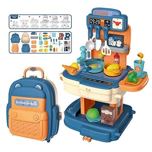 Buy Lofes Enterprise Portable School Bag Design Kitchen Set Pretend ...