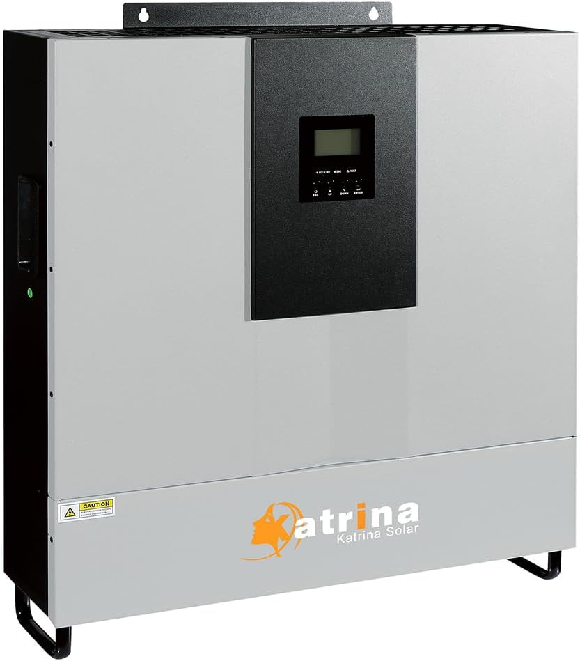 Amazon.com: 5000W Solar Inverter, Hybrid Solar Inverter, 48VDC to ...