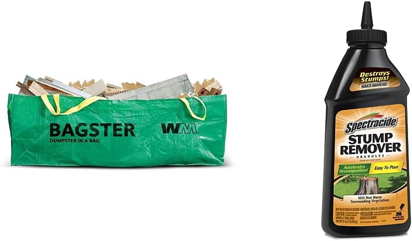 Amazon.com: BAGSTER 3CUYD Dumpster in a Bag holds up to 3,300 lb, Green ...