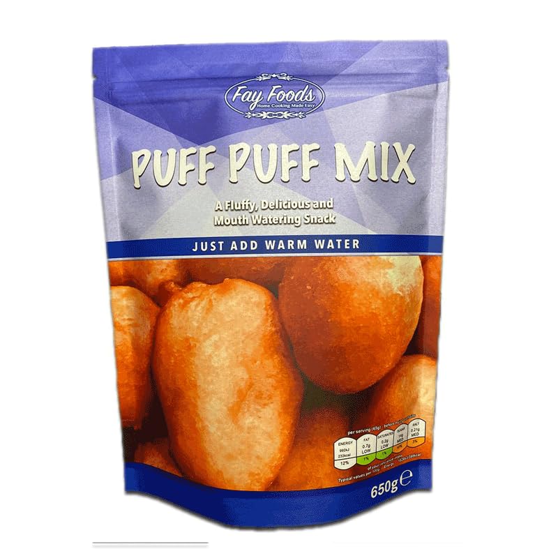 Puff Puff Mix Fay Foods 650g (Puff Puff Mix) : Amazon.co.uk: Grocery