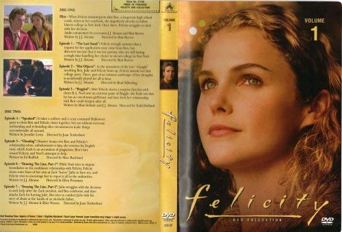 Amazon.com: Felicity Dvd Collection Volume #1 Pilot & Episodes 1-7 ...