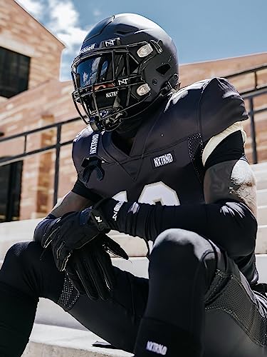 Nxtrnd Football Ski Mask, Shiesty Mask, Cooling Sports Balaclava (Black ...