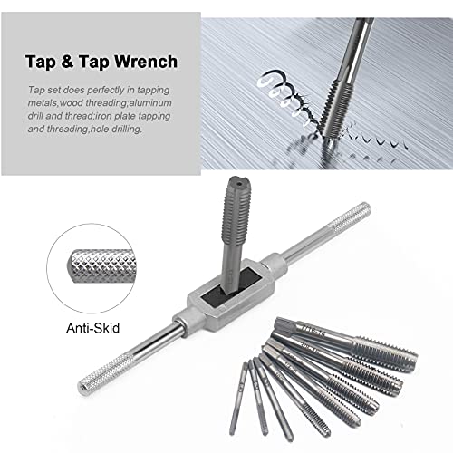 Snapklik.com : 20-piece SAE Inch Size Tap And Die Set SAE Thread Type ...