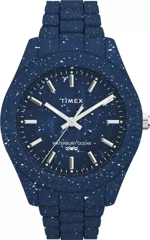 Buy TIMEX Resin Blue Dial Men's Analogue Watch - Tw2V37400 at Amazon.in
