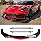 Amazon.com: DREAMOTOR Universal Car 4 PCS Front Bumper Lip + 2PCS 8"-11 ...