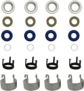 Amazon.com: AUTO OCCASION Fuel Injector Seal Kits Compatible with Audi ...