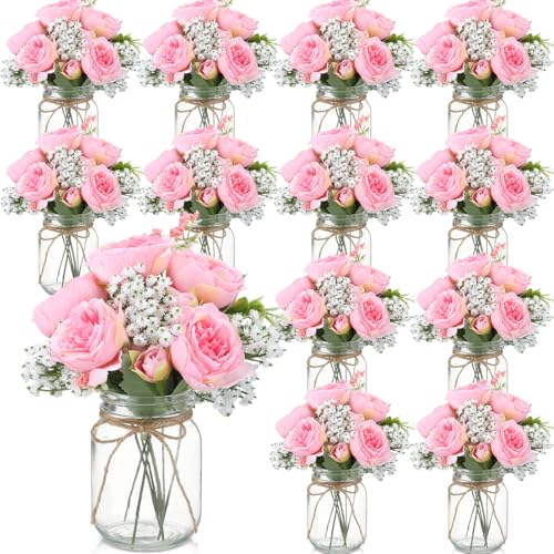10 Rustic Mason Jar Centerpieces For Your Wedding - Ideas your Weddings