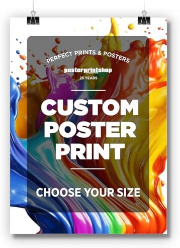 Amazon.com: Premium Custom Poster Print on 24" x 36" Photo Quality ...