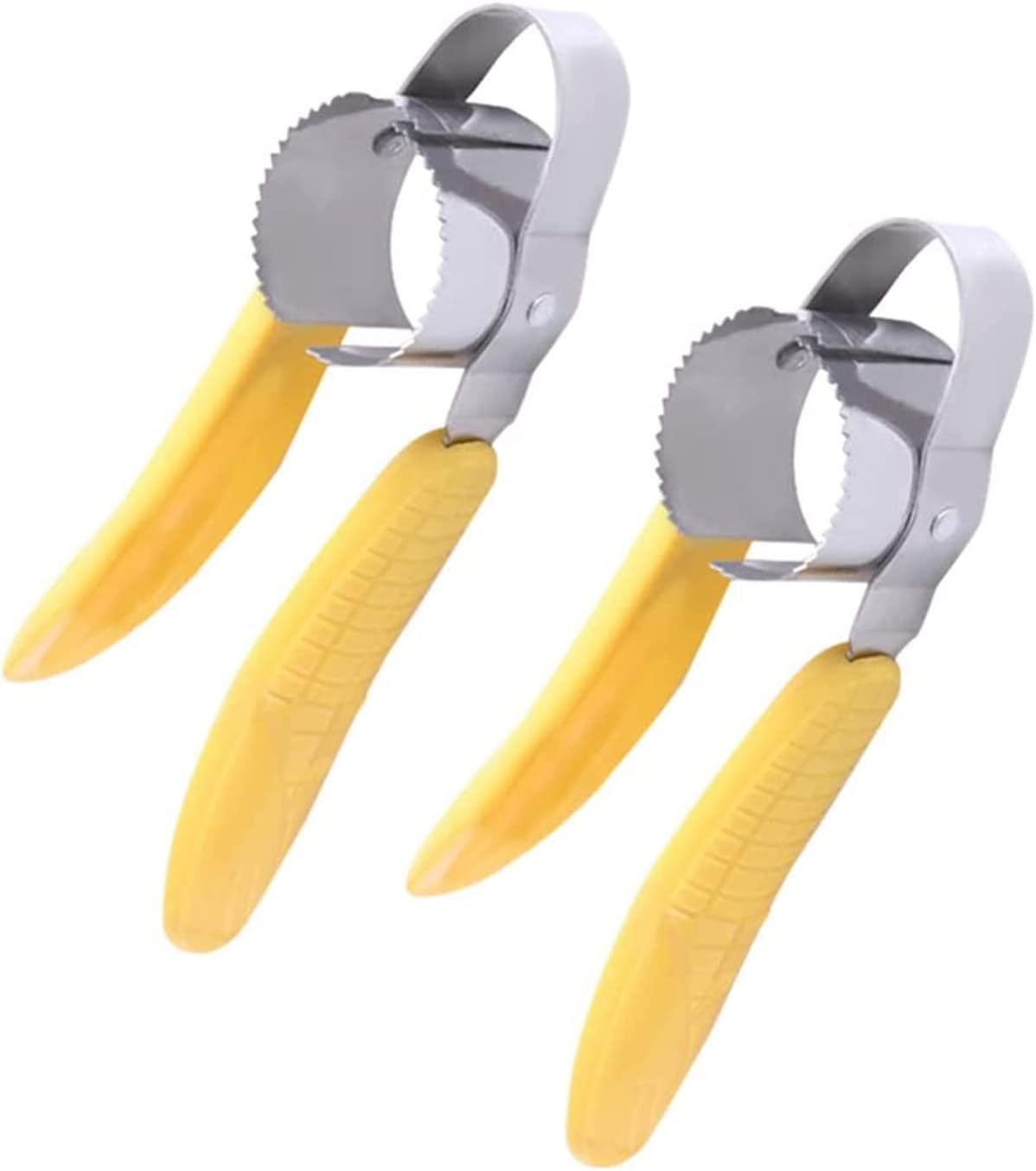 Amazon.com: 2pcs Corn Cob Peeler Stripper Cutter Splitter Remover ...