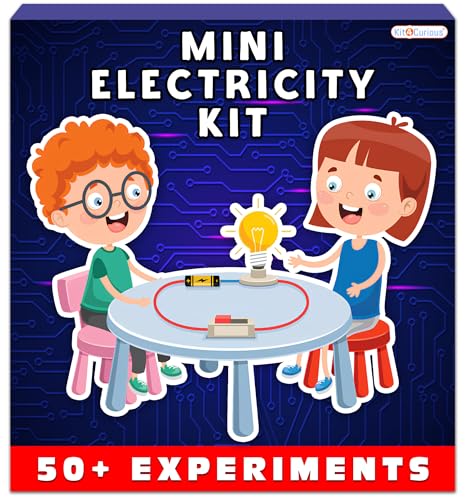 Kit4Curious Mini Electricity kit - Science Experiment Toy for Kids ...