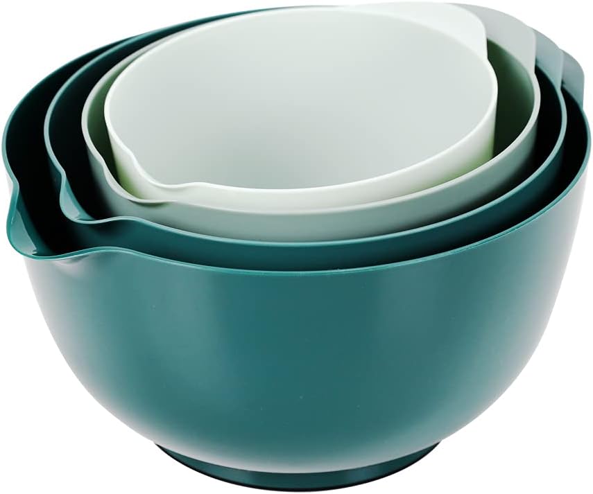 Oishii Mixmaster - Set of 8 Mixing Bowl Set - Colander Measuring Cups ...