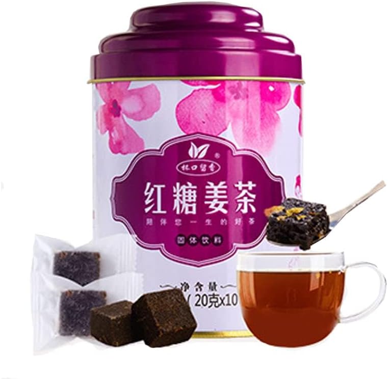 Amazon.com : Red sugar ginger tea 7.05 oz ancient method handmade ...