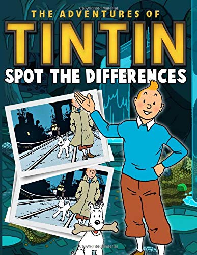 Buy Tintin Spot The Difference: Tintin Stunning Adults Activity Spot ...