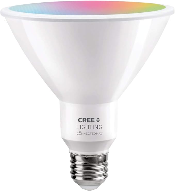 Cree Lighting Connected Max Smart Led Bulb Par38 Outdoor Flood Tunable ...