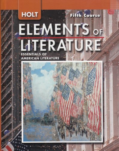 Holt Elements of Literature: Essentials of American Literature, 5th ...