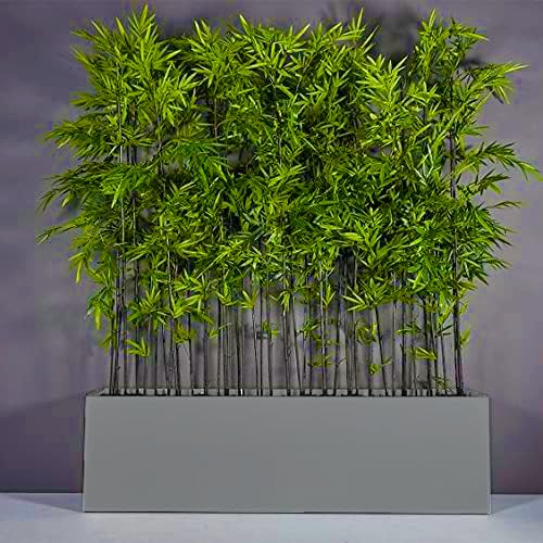 MORii®- Large 25" | Pack of 1 | Metal Rectangular Planter |Rectangle ...