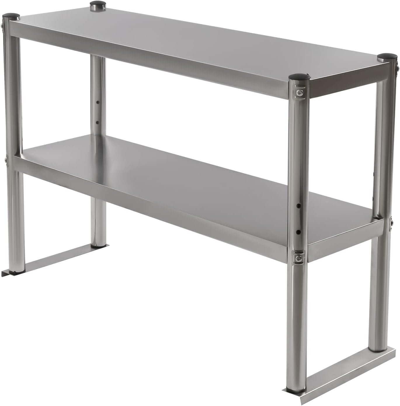Amazon.com: CNCEST 36 * 12 * 23in Stainless Steel Double Over-Shelf ...