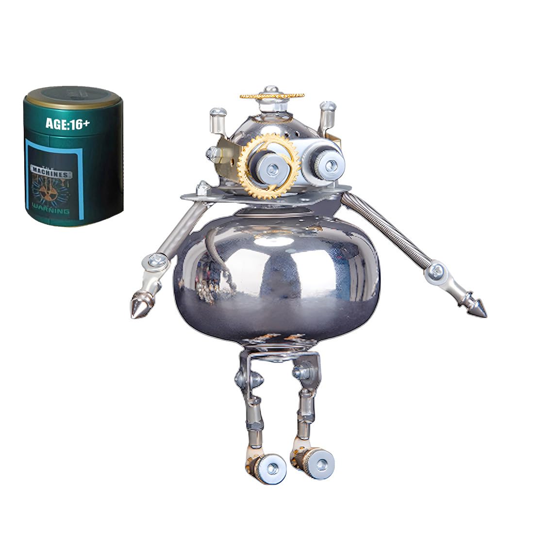 Amazon.com: CHUO 3D Metal Puzzle Mechanical Robot Model Kits, 105 ...