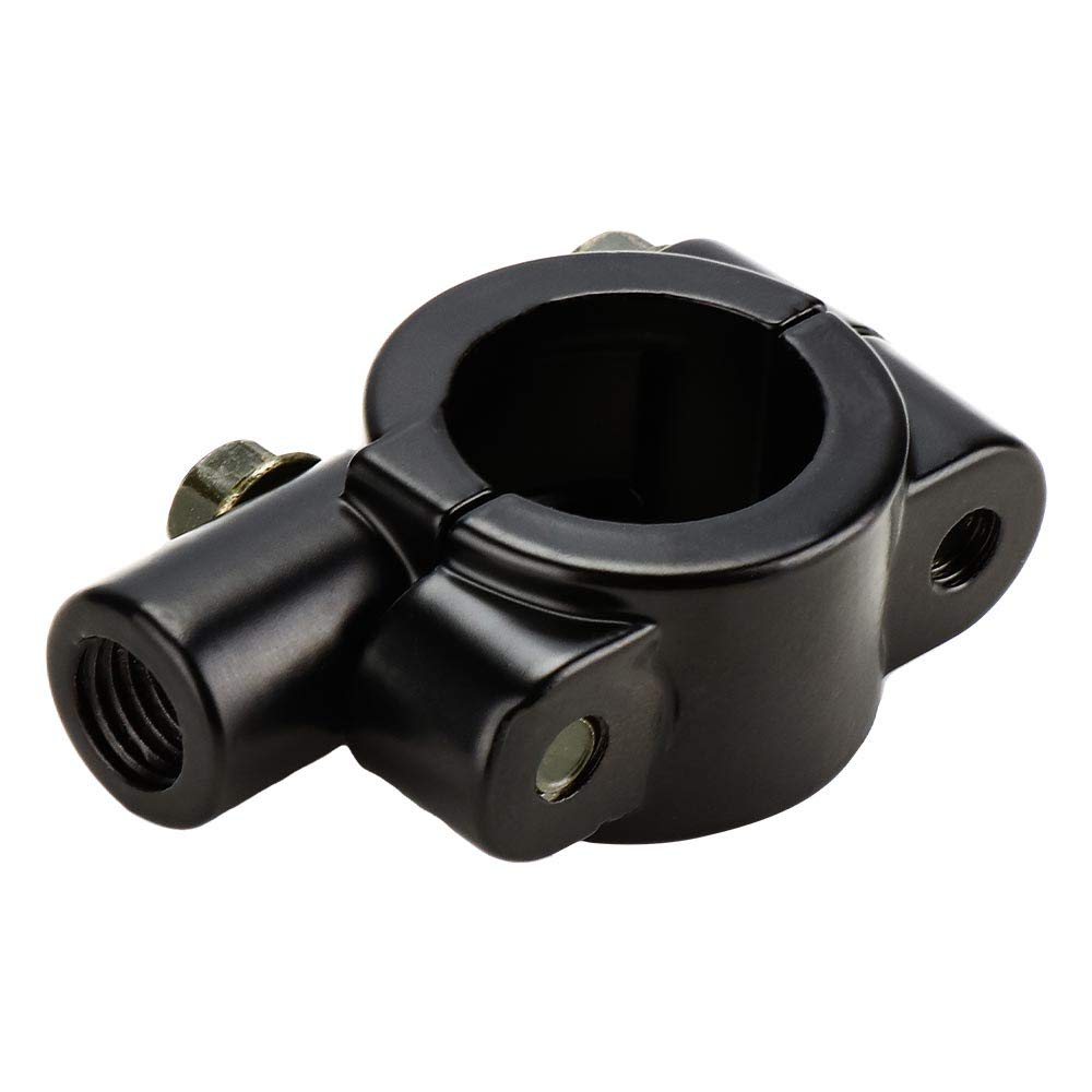Snapklik.com : Kemimoto 10MM 7/8" Universal Motorcycle Black Aluminum ...