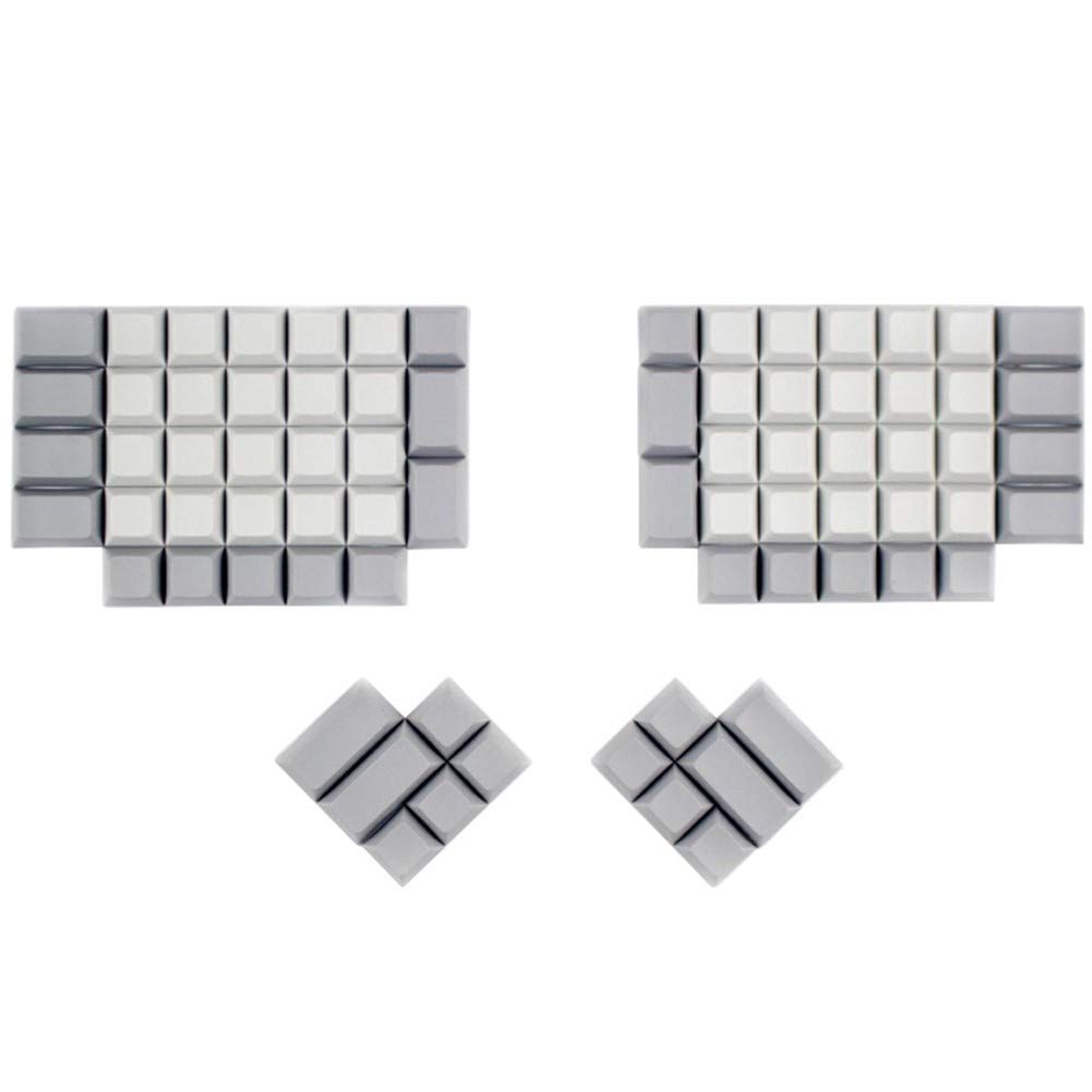 Buy Keyboard keycaps Pbt Keycaps White Dsa Pbt Blank Keycaps for ...