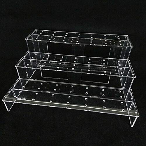 Buy FIGLot Clear Acrylic 3 Tier Action Figure Display Shelf (Supports ...